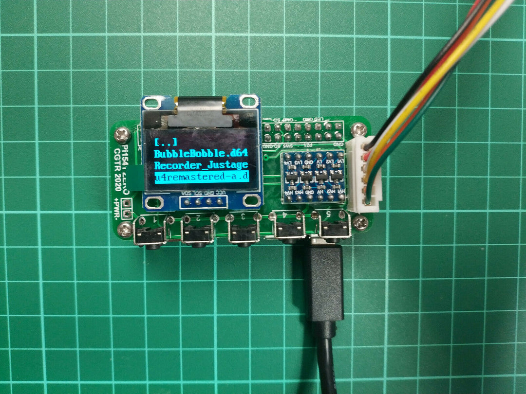 pi1541 Zero Hat (for Pi Zero) Floppy Drive emulator for Commodore 64 C ...